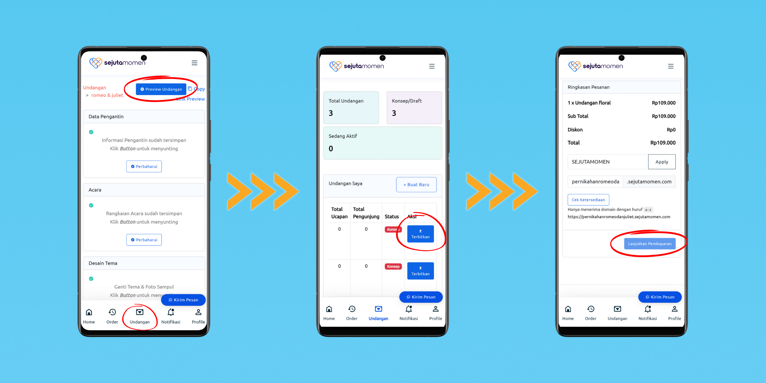 Tutorial Lengkap Cara Membuat Undangan Digital Dari Awal - Argamomen Tutorial Lengkap Cara Membuat Undangan Digital Dari Awal - Argamomen